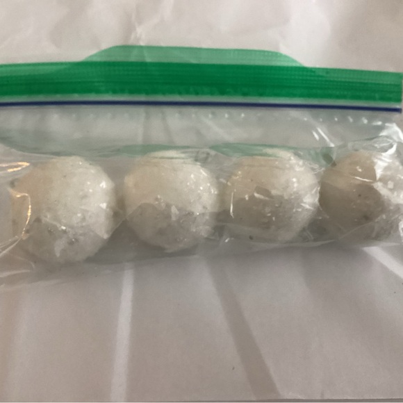Other | Spun Cotton Sparkly Balls Would Make Pretty Ornaments | Poshmark